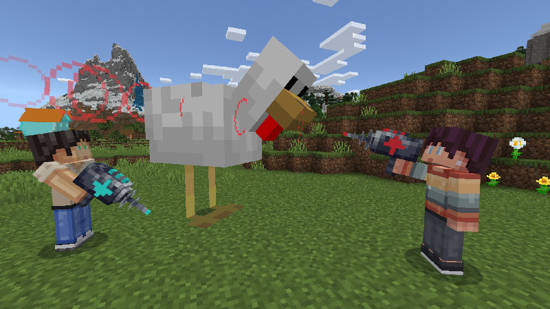 Craftee Weapons by Logdotzip | Bedrock.gg