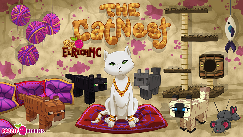 The Cat Nest by Razzleberries (Minecraft Marketplace Map) - Minecraft ...