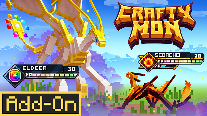 CRAFTYMON Add-On by Starfish Studios - Minecraft Bedrock Marketplace ...