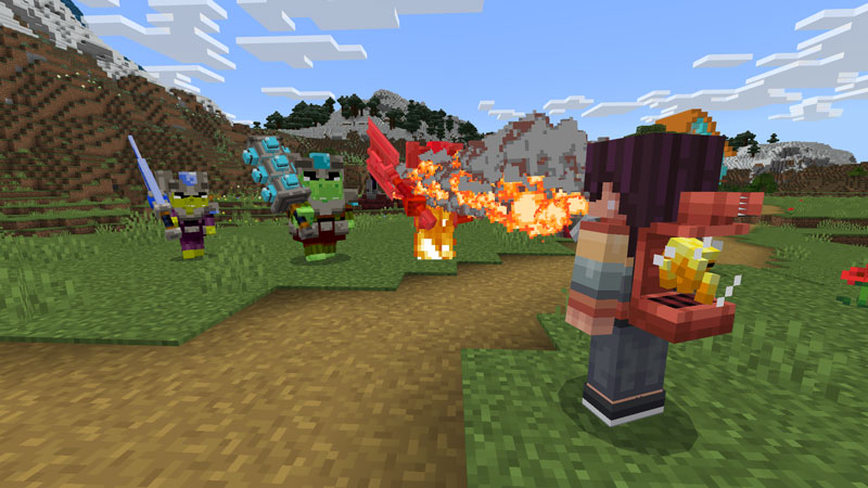 Craftee Weapons by Logdotzip | Bedrock.gg