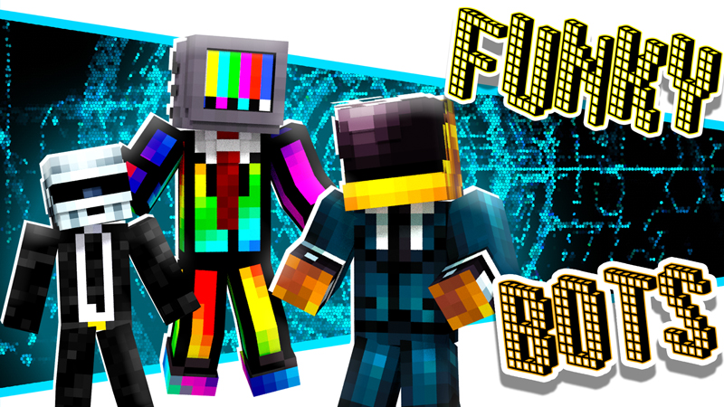 Funky Bots by Blu Shutter Bug (Minecraft Skin Pack) - Minecraft Bedrock ...