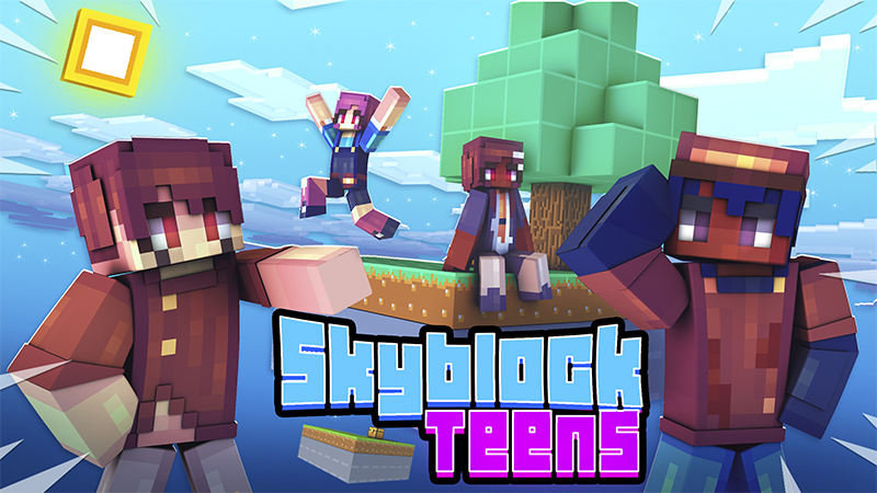 Skyblock Teens by Kubo Studios (Minecraft Skin Pack) - Minecraft ...