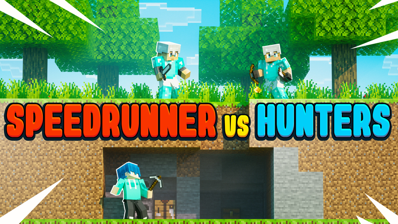 SPEEDRUNNER VS HUNTERS! in Minecraft Marketplace | Minecraft
