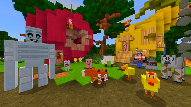 Cartoon Craft by GoE-Craft - Minecraft Marketplace (via bedrockexplorer ...