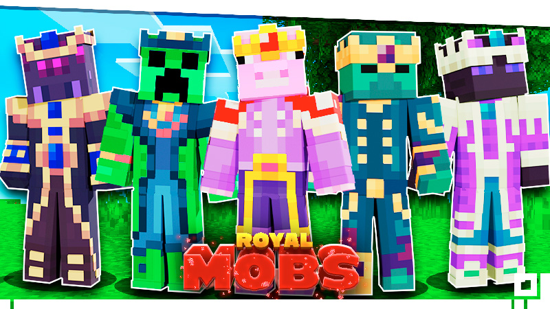 Royal Mobs by inPixel (Minecraft Skin Pack) - Minecraft Bedrock ...