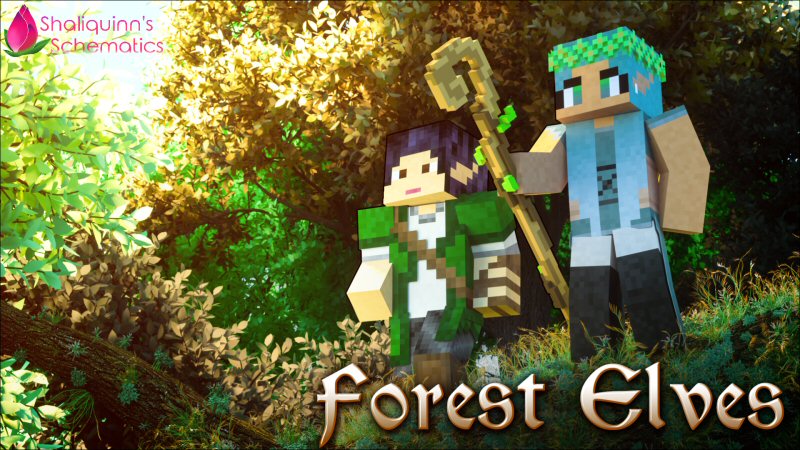 Forest Elves by Shaliquinn's Schematics (Minecraft Skin Pack ...