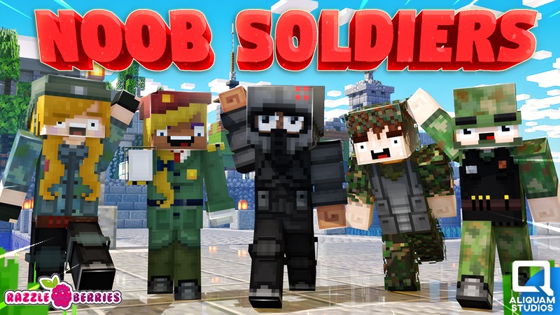 Noob Soldiers by Razzleberries (Minecraft Skin Pack) - Minecraft ...