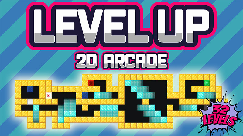 Level Up: 2D Arcade in Minecraft Marketplace | Minecraft