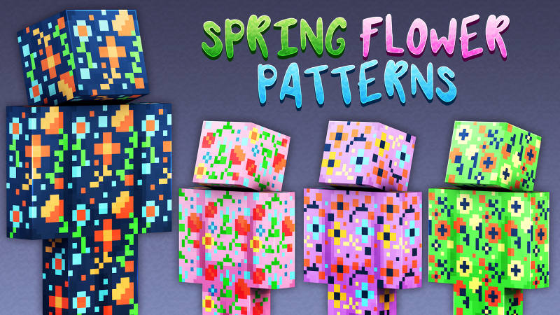 Spring Flower Patterns in Minecraft Marketplace | Minecraft