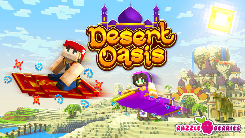 Desert Oasis by Razzleberries (Minecraft Marketplace Map) - Minecraft Bedrock Marketplace Explorer