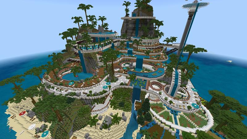 Island Mansion by RareLoot (Minecraft Marketplace Map) - Minecraft ...