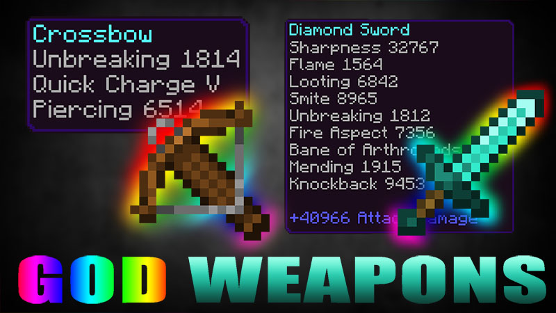 God Weapons in Minecraft Marketplace | Minecraft