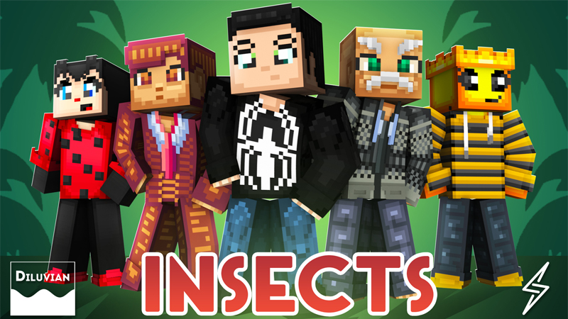 Insects by Diluvian (Minecraft Skin Pack) - Minecraft Bedrock ...