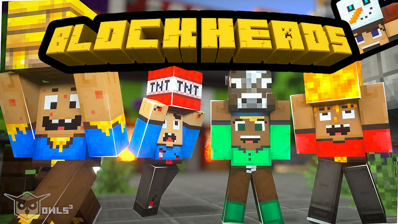 Blockheads! by Owls Cubed (Minecraft Skin Pack) - Minecraft Bedrock Marketplace Explorer