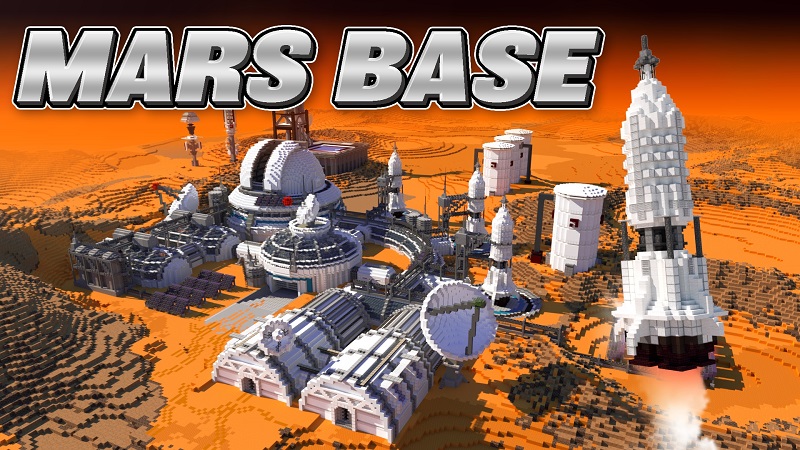 Mars Base by BBB Studios (Minecraft Marketplace Map) - Minecraft Bedrock Marketplace Explorer