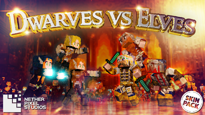 Dwarves vs Elves in Minecraft Marketplace | Minecraft