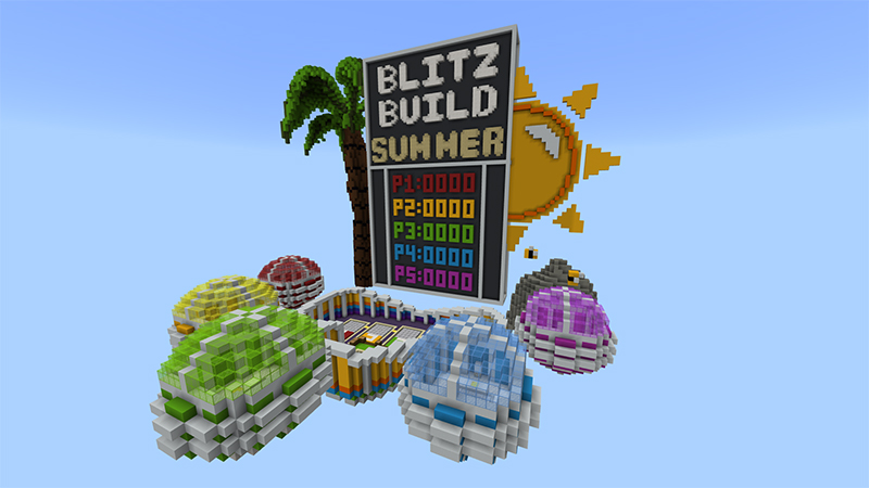 Blitz Build Summer by Pathway Studios (Minecraft Marketplace Map ...