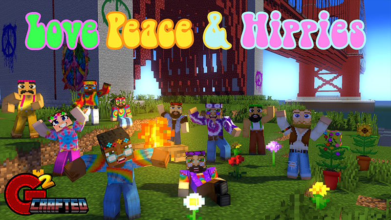 Love Peace & Hippies in Minecraft Marketplace | Minecraft
